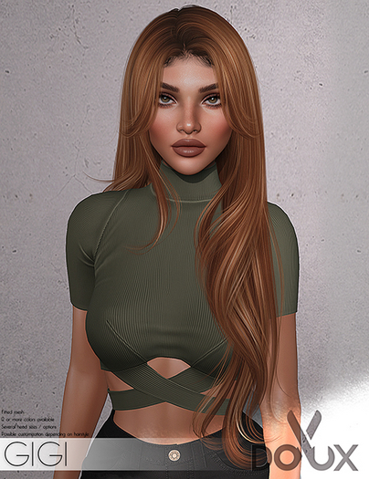 Second Life Marketplace Doux Gigi Hairstyle [demo]